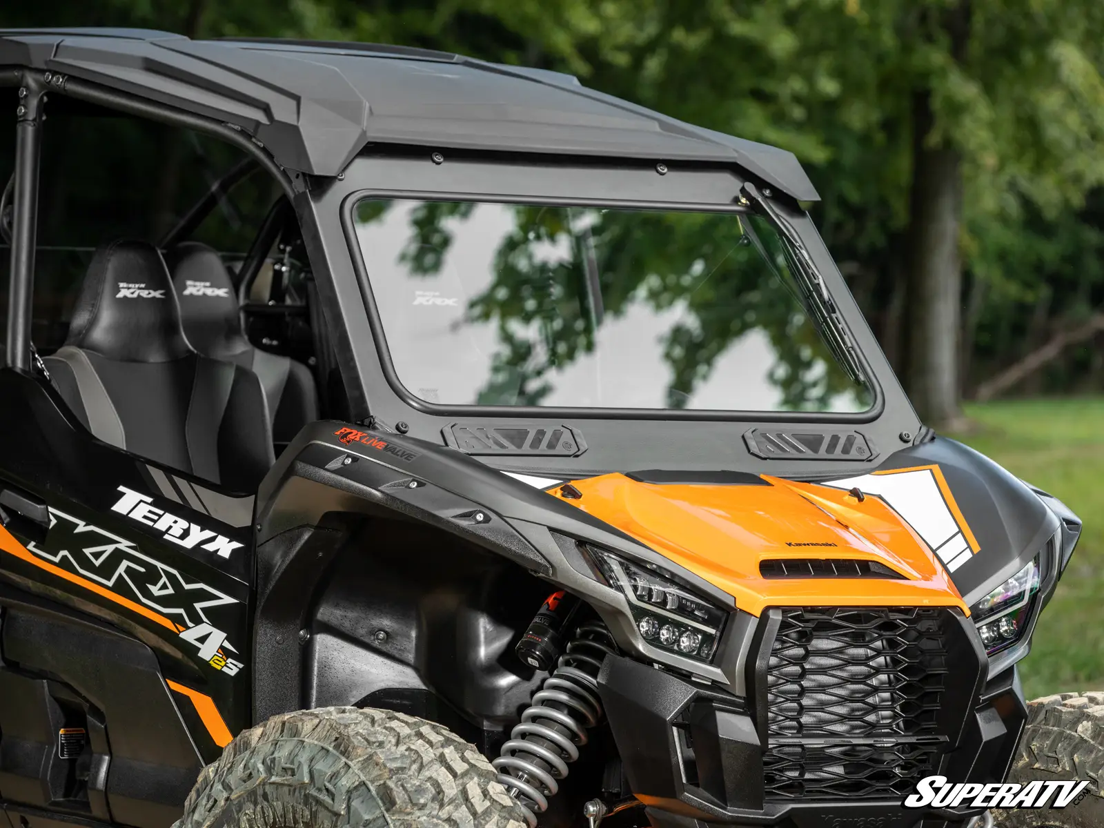 SUPERATV KAWASAKI TERYX KRX 1000 GLASS WINDSHIELD | Right Coast Off-road