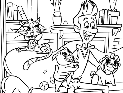 puppy dog coloring pages
