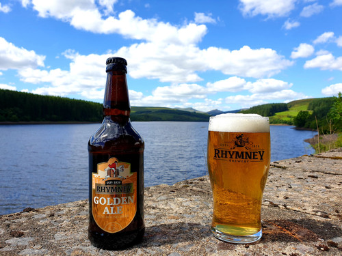 Rhymney Golden Ale Bottles 12 x 500ml | Rhymney Brewery