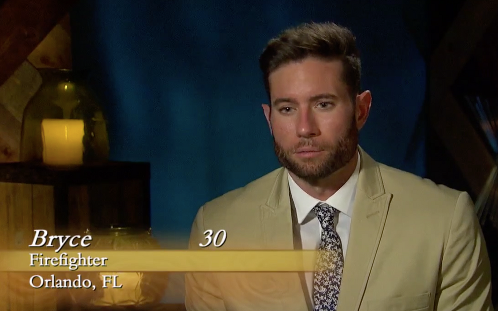 No Rose for Bryce on Week 4 of the Bachelorette