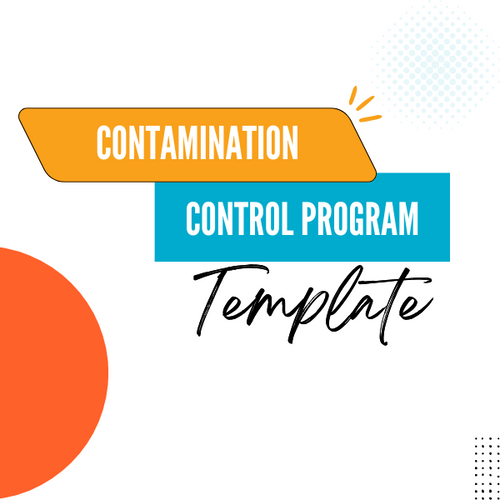 Contamination Control Program Template | Pharmalliance