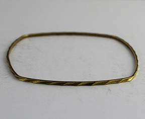 Square Shaped Bangle with Pattern 31 | tri-bro-mfg