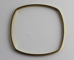 Plain Square Shaped Seamless Bangles | tri-bro-mfg