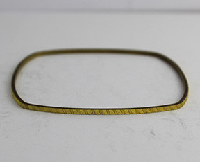 Square Shaped Bangle with Pattern 25 | tri-bro-mfg