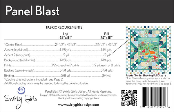Panel Blast | Swirly Girls Design
