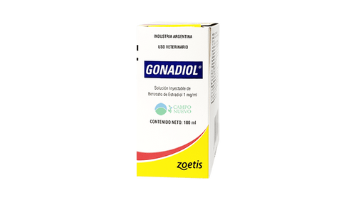 Gondadiol Benzoato de Estradiol Zoetis 100ml. | camponuevo-srl
