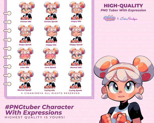 Add a Unique Twist to Your Streams with Engaging PNG Tuber Characters ...