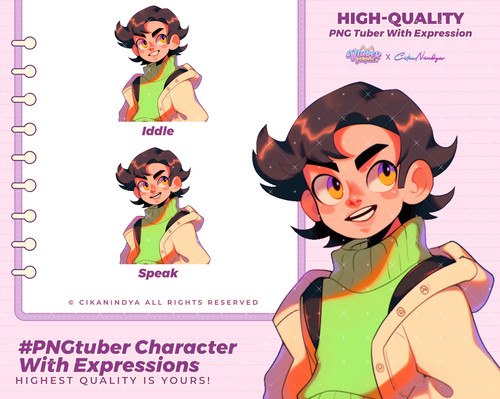 Elevate Your Streaming Presence with Captivating PNG Tuber Designs ...