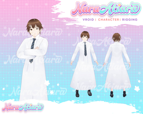 Stream with Style Using our Unique Akazman 3D Vroid Model at 3D ...