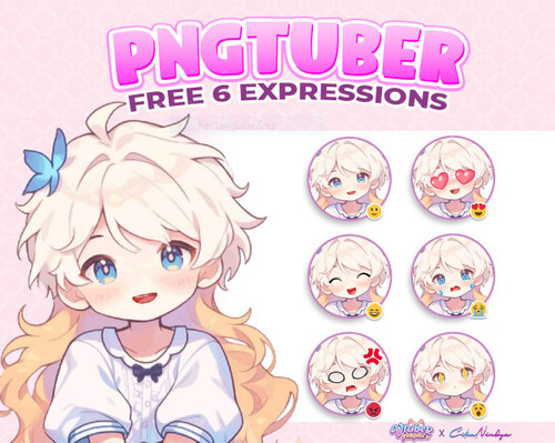 Super Cute PNG Tuber for Streaming Bring Joy and Laughter to Your ...