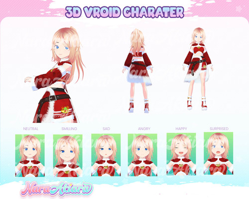 Bring Your Streams to Life with the 3D Vroid Model Anime Ponytail Hair ...