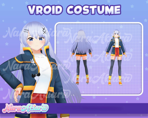 Unleash Your Creativity with Unique 3D Vroid Costumes for VTuber ...