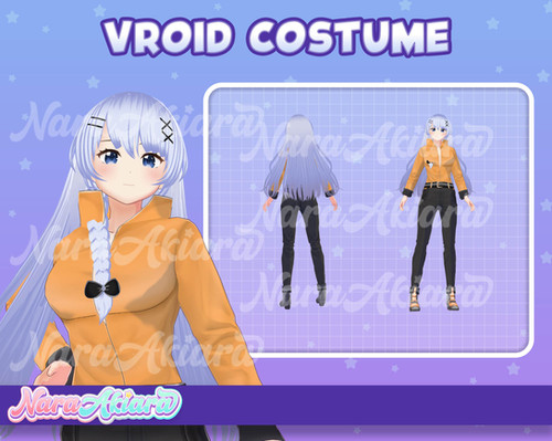 Dress Up Your VRoid Model with The Exclusive Brown Liner Jacket ...