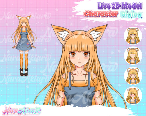 Dive Into The Anime World With Orange Haired Girl Wearing Headband ...