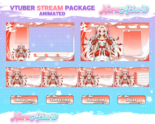 Unleash the Magic with the Anime Fish Girl Overlay Stream Pack ...