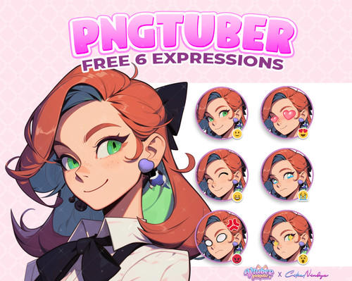 Add Class and Charm to Your Broadcasts with a Formal Chibi Girl PNG ...