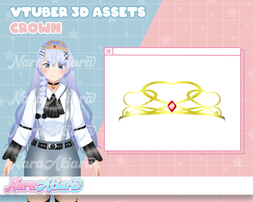 Virtual Crowning Jewels By Adding the Magic of 3D VRoid Crowns for ...