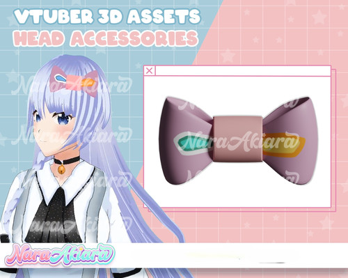 Enhance Your VTuber Look with 3D Assets Head Accessories and Opulent ...