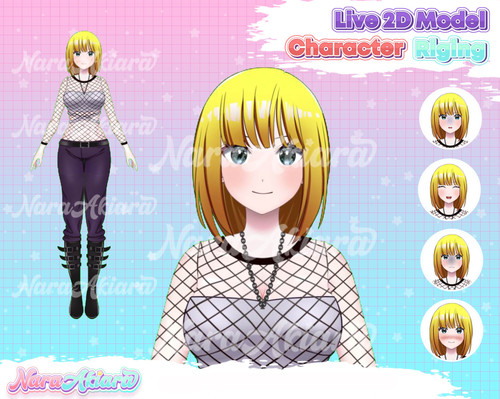 Emo Elegance - Offering Exceptional Live2D Anime Emo Girl Models for ...