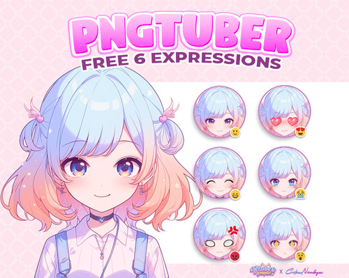 Summer Breeze PNG Tuber: Light & Cheerful Avatar for Your Channel ...