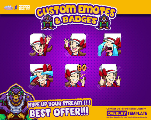 Lyra Cry Adorable Crying Twitch Emote for Sad and Relatable Moments ...