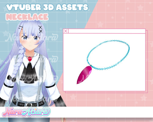 Come up with a Matching 3D Asset Necklace for Your Vtuber Model ...