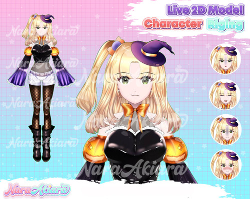 Spooky Halloween Costume Anime VTuber Models: Experience the Thrill of ...