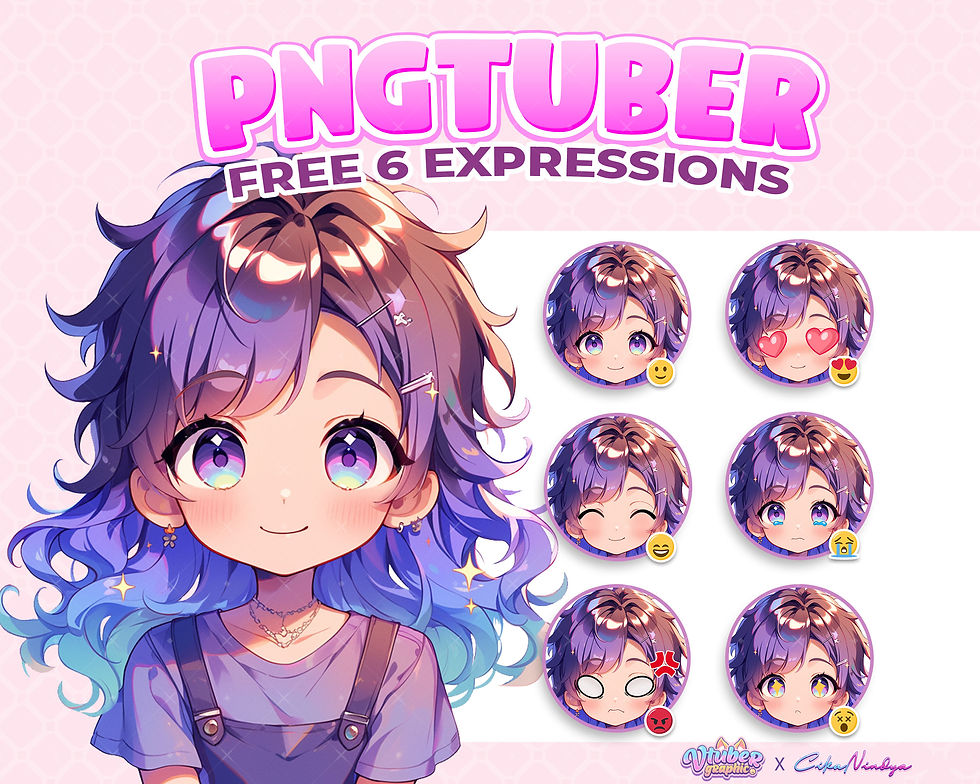 Heartwarming Character PNG Tuber Bring an Extra Dose of Cuteness to ...