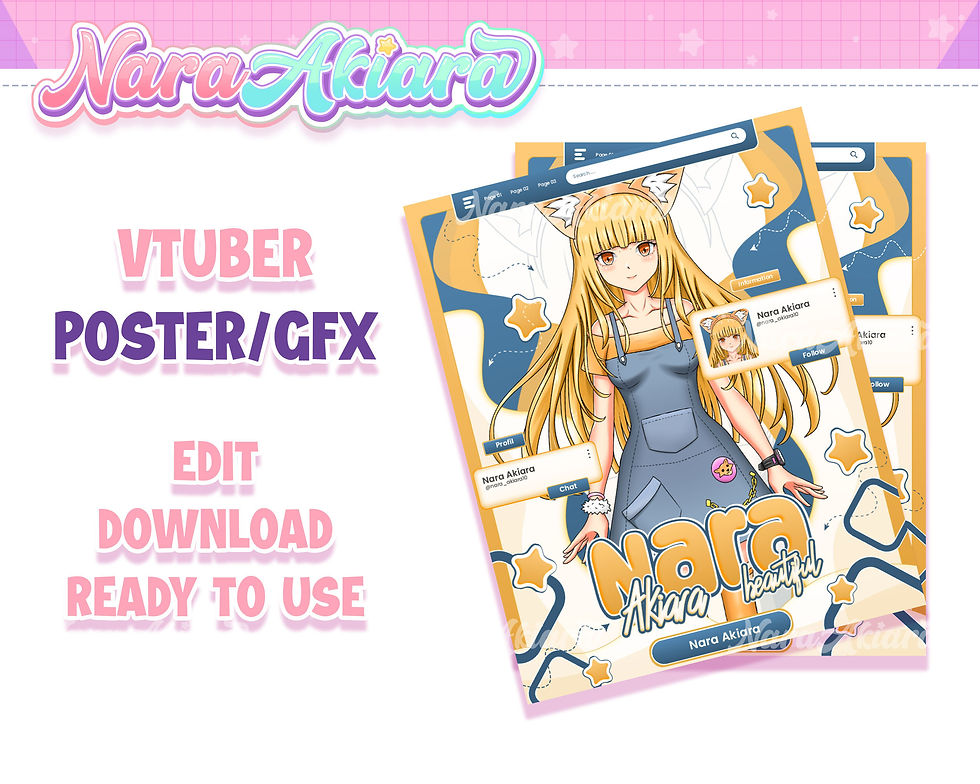 Poster GFX | Vtubergraphic