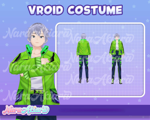 Embrace Uniqueness with Customizable 3D Vroid Costumes | Vtubergraphic