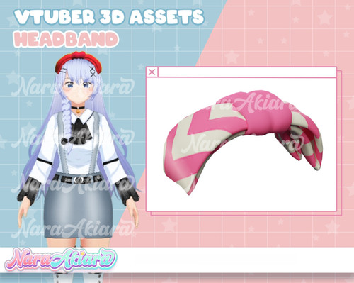 Unlock the Magic of Headband 3D Assets for VTuber Characters ...