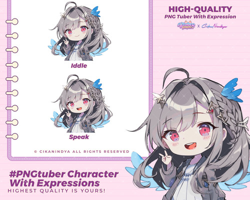 Add a Personal Touch to Your Streams with Vibrant PNG Tuber Characters ...