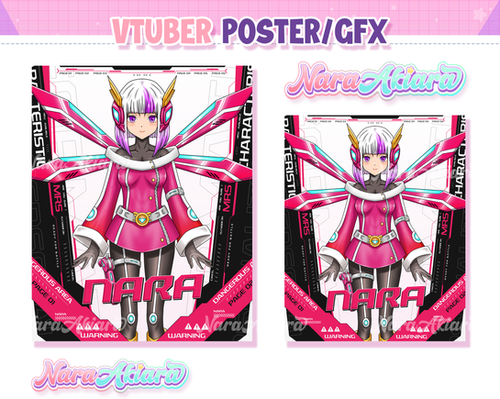 Bring Virtual to Reality: Unique VTuber Posters for Your Space ...