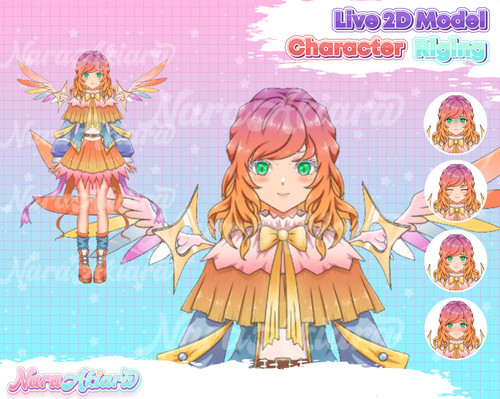 Experience the Fairy VTuber Model Delight for Your Live Stream ...