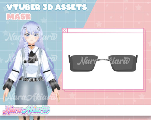 Visionary Vtuber Unlock the Potential with Glasses Assets V10 ...
