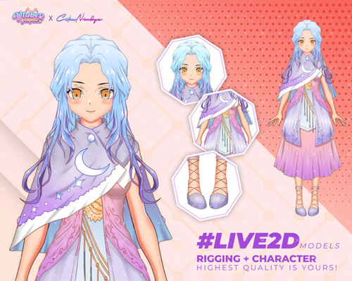 Unlock Your Digital Persona with Stream-Ready Live2D Vtuber Model ...