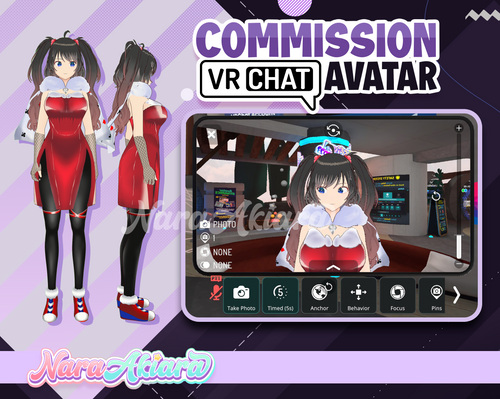 Custom VRChat Avatar Character Creation | Vtubergraphic