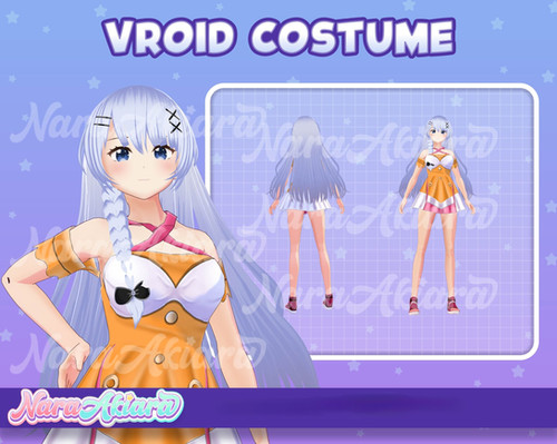 Craft Your Virtual Charm with Unique 3D Vroid Costumes to Define Your ...