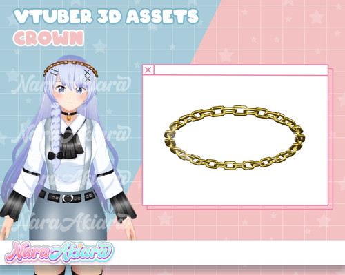 Splash Color into Your VTuber Persona with 3D VRoid Crown for Your ...