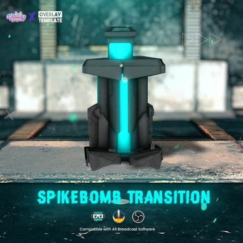 Stream Like a Pro with High-Impact Animated Transitions Spike Bomb for ...