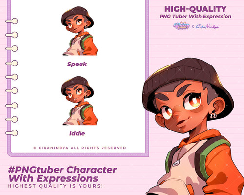 Elevate Your Broadcasts with Dynamic PNG Tuber Girl Models for ...