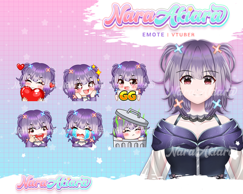 Cyber Style Neo Jacket VTuber Emotes Elevate Your Twitch Experience ...