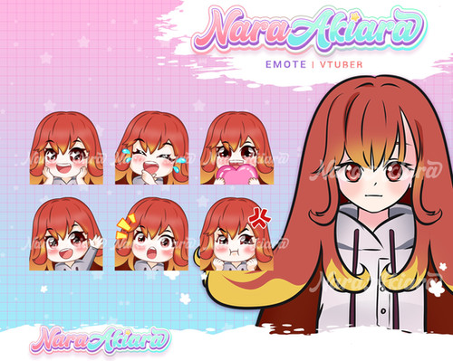 Fire Up Your Twitch Streams with Vibrant Anime Girl Fire Emotes for ...