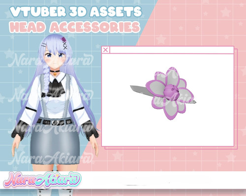Customize Your Avatar with Dazzling 3D Assets Accessories | Vtubergraphic