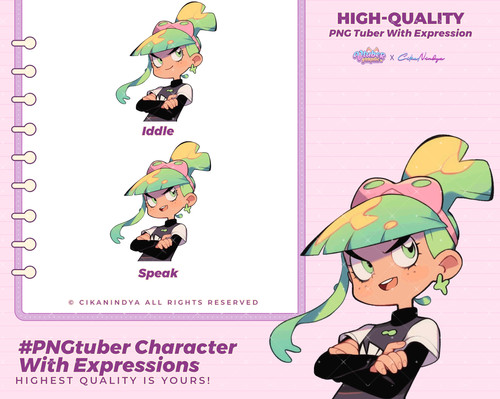 Stand Out in the Streaming World with Innovative PNG Tuber Characters ...