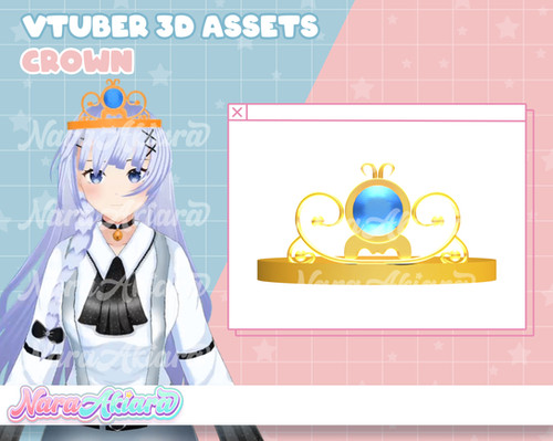 Discover Perfect 3D Crown Assets for Your VTuber Transformation ...