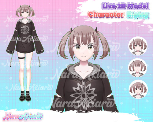 Dive into the Digital World with Vtuber Live2D Model Exquisite Anime ...