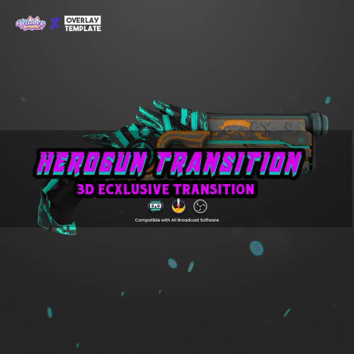 Transform Your Streams with Dynamic Animated Transitions Hero Gun for ...