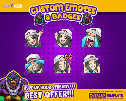 Celebrate Victories with This Playful Twitch Emote Leaf Blue GG ...