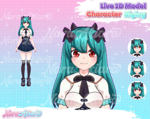 Become the Navy Green Skull VTuber for Your Attractive Live Stream ...